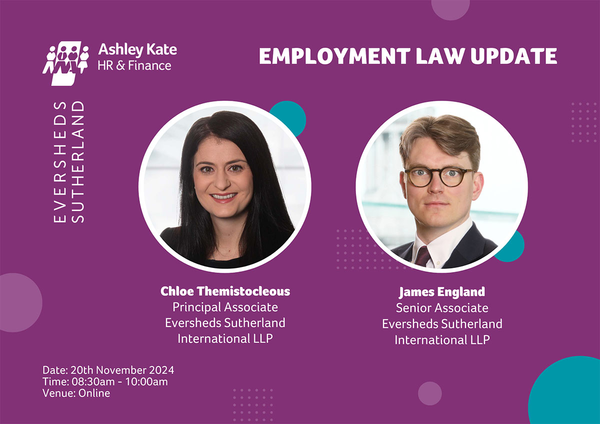 Employment Law Updates - Ashley Kate HR
