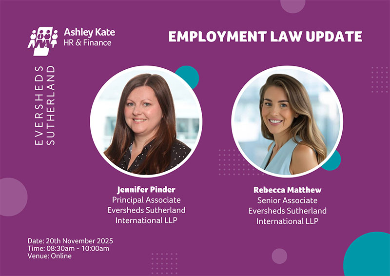 Employment Law Update - Ashley Kate HR